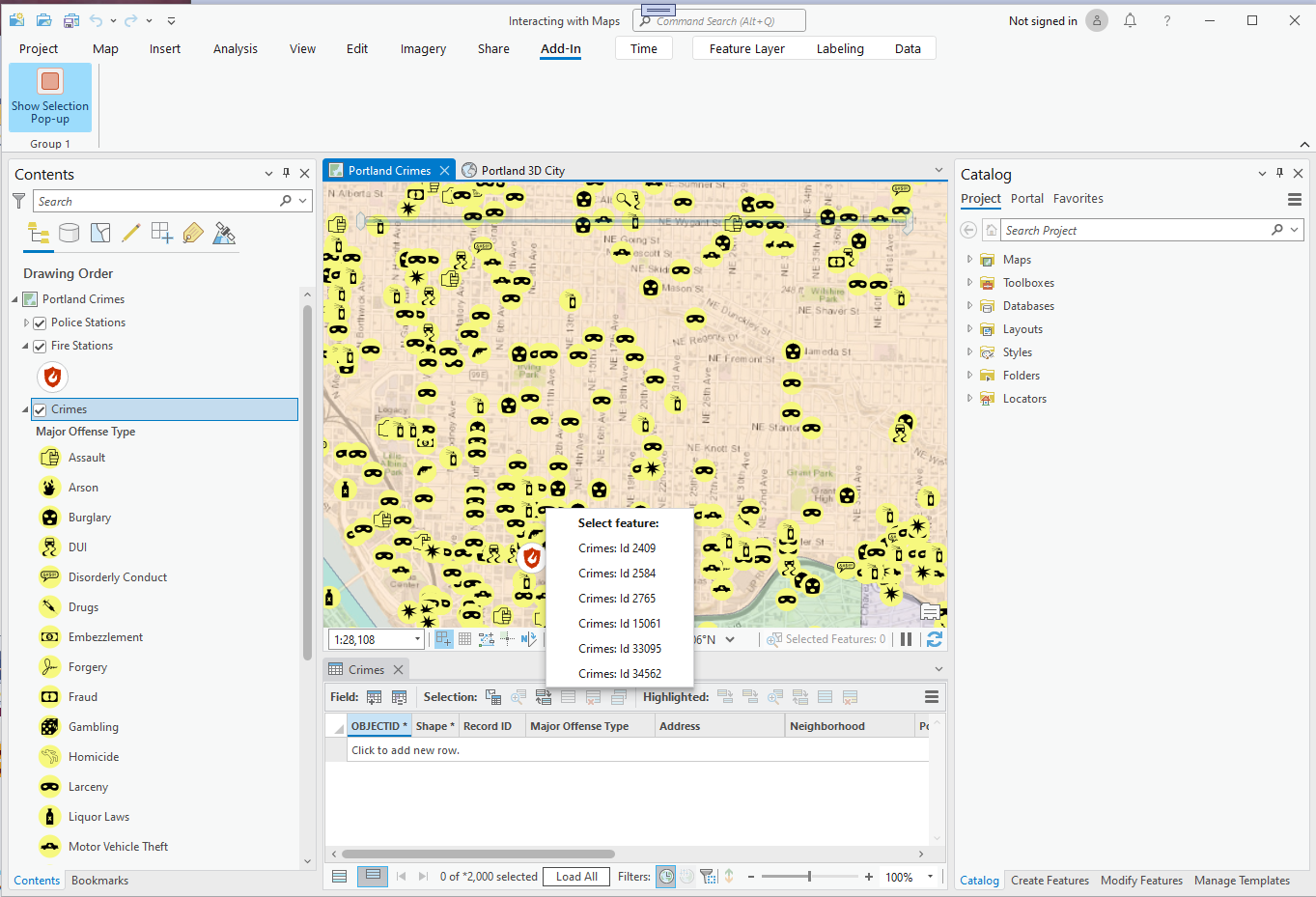 Proguide Dynamic Pop Up Menu Esriarcgis Pro Sdk Github Wiki